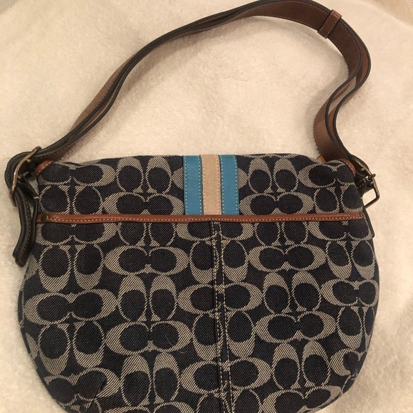 Coach | Bags | Rare Coach Denim Crossbody Handbag | Poshmark